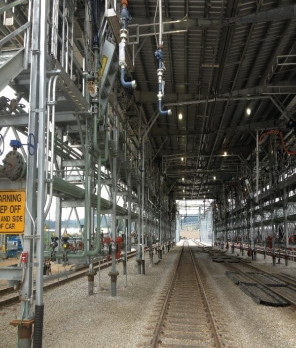 Propane and Gasoline Loading of Railcar - AURA Engineering